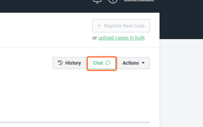 Using the Chat Feature – Law Firm Portal